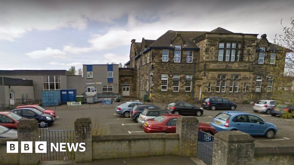 Vandals break furniture in Carron Primary School grounds