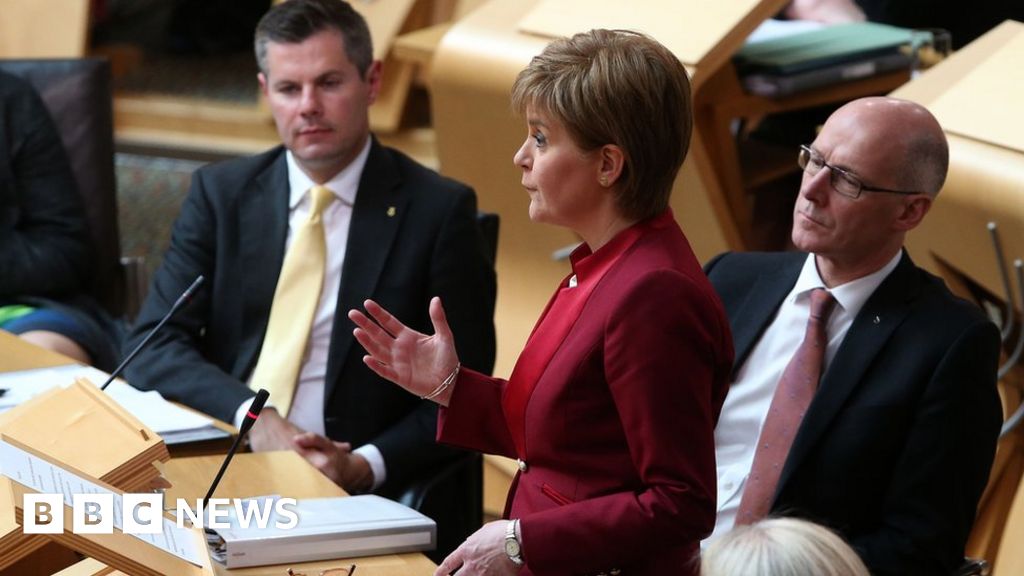 Newly-extended First Minister's Questions takes place at Holyrood - BBC ...