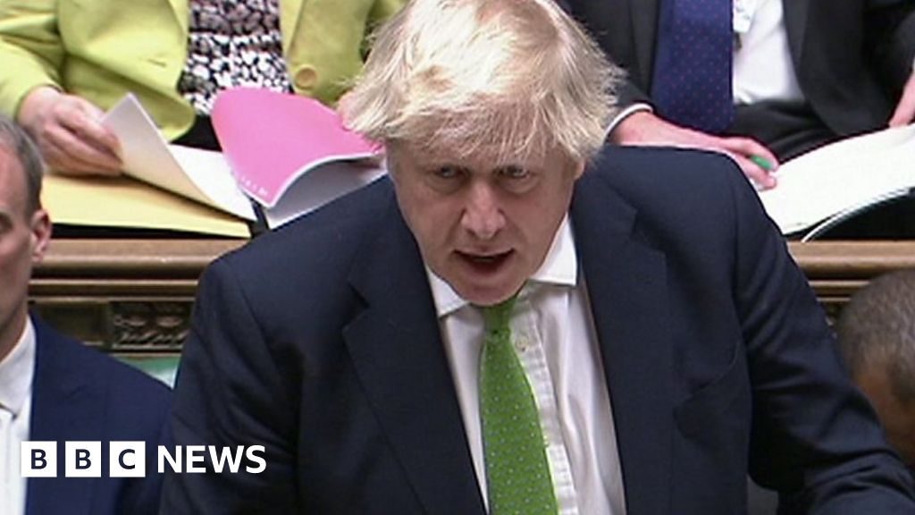 Boris Johnson calls Russian actions in Ukraine an invasion