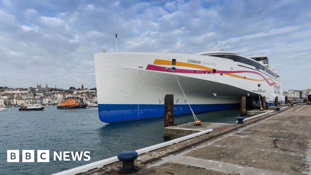 Condor Liberation ferry returns to service on Saturday - BBC News