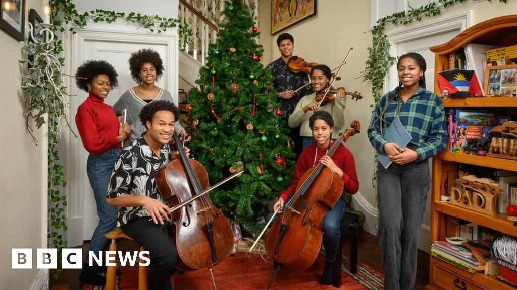 Nottingham's Kanneh-Mason family perform festive songs for TV special