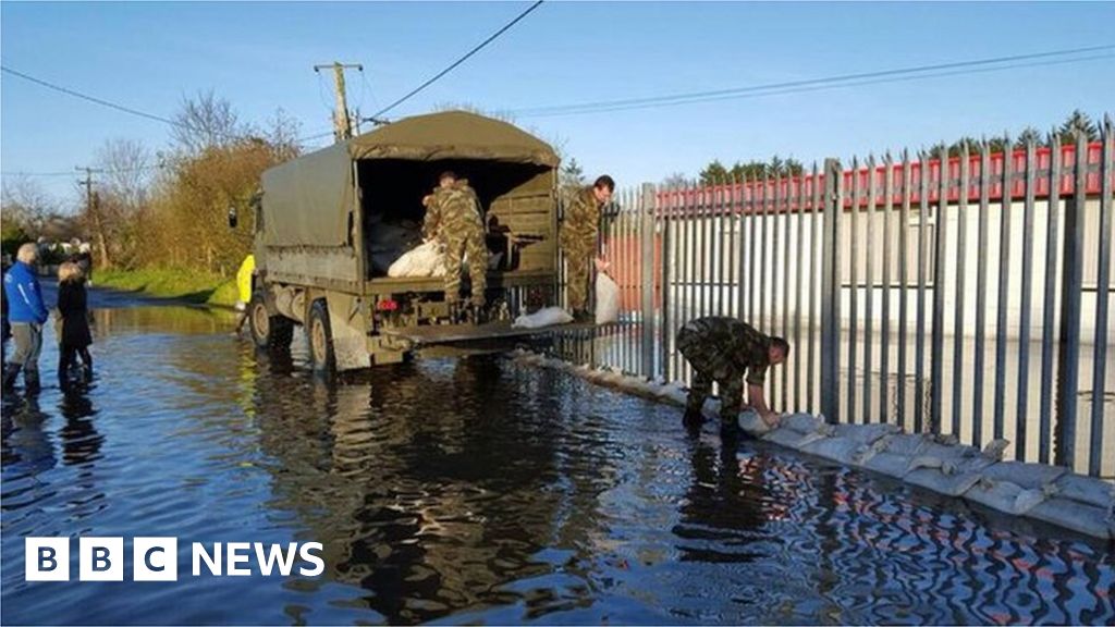 Irish Army assists in Republic of Ireland as flood warnings remain in ...