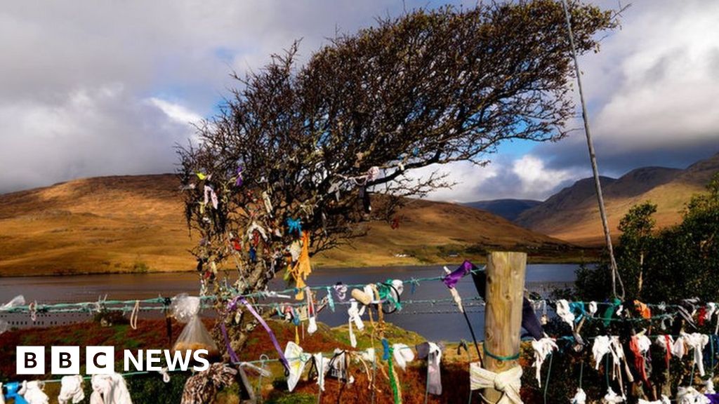 'Fairy curse' behind dips in Irish road - Danny Healy-Rae - BBC News