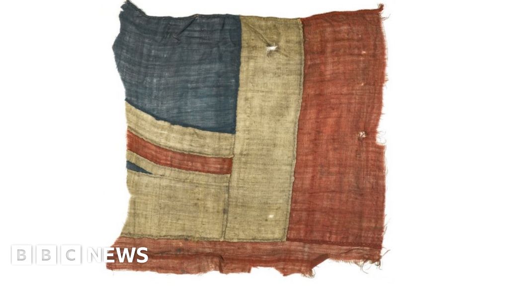 Nelson's HMS Victory 'Battle of Trafalgar flag' sells for £297k - BBC News