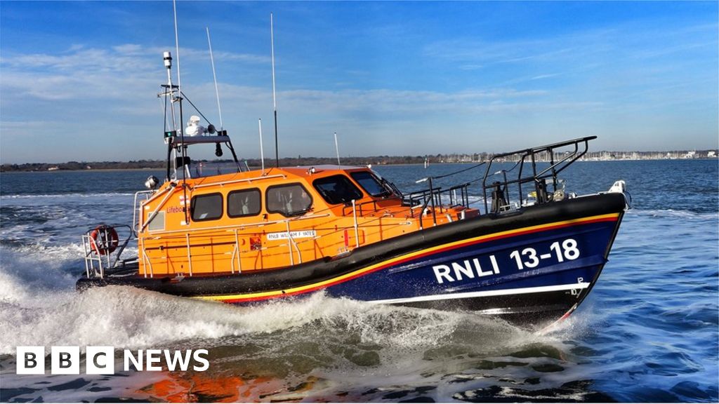 Llandudno RNLI's new Shannon-class lifeboat launches