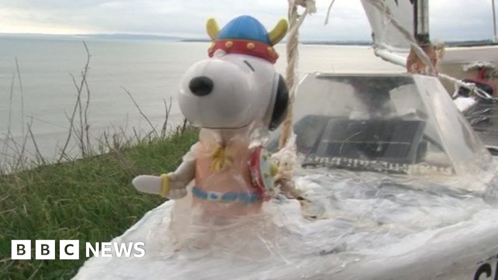 Renewed effort to sail Snoopy model boat across Atlantic