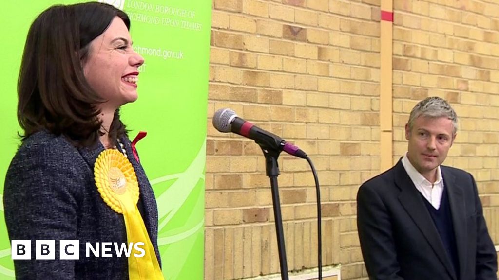 Zac Goldsmith ousted by Lib Dems in Richmond Park by-election - BBC News