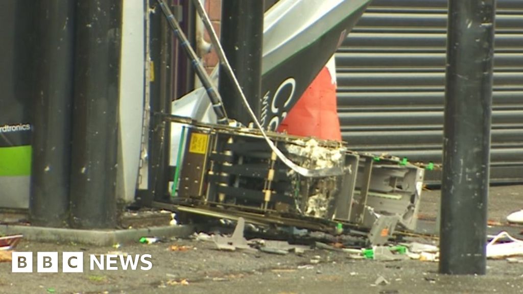 Kimberley cash machine blown up leaving money 'everywhere'