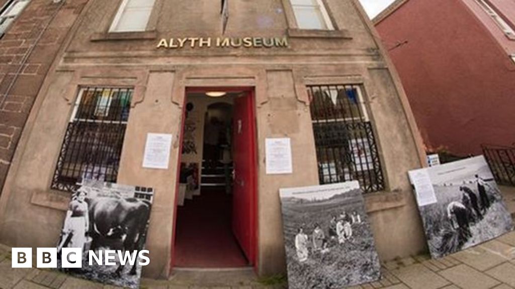 Flood-damaged Alyth Museum reopened to the public - BBC News