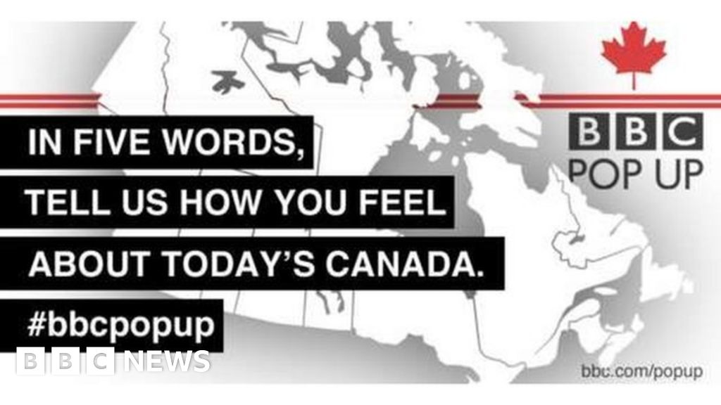 In five words: How Canadians feel about their country - BBC News