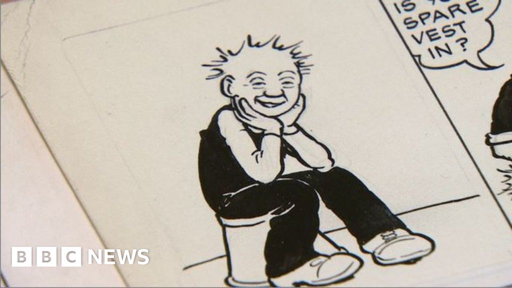 The not-so-changing face of Oor Wullie on his 80th anniversary - BBC News