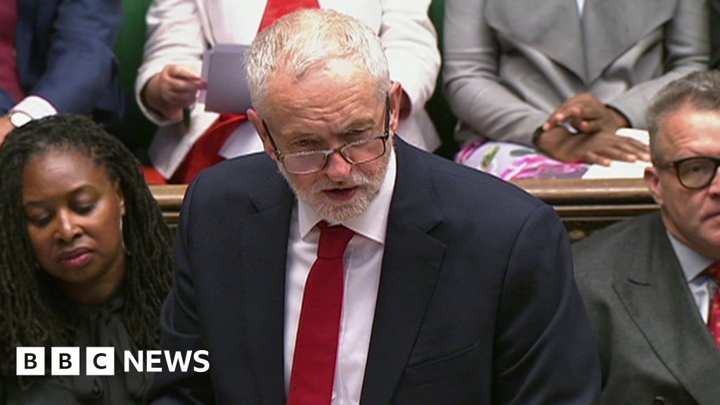 Jeremy Corbyn: Brexit 'shambles like Northern Rail' - BBC News