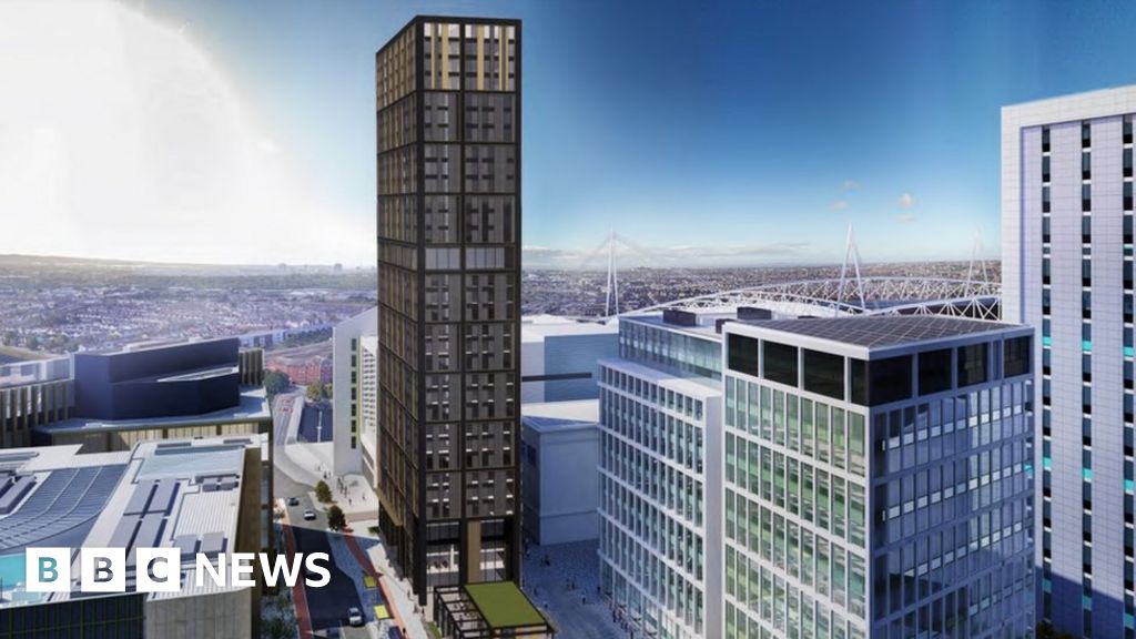 Cardiff: Plans for 35-storey tower block to face council