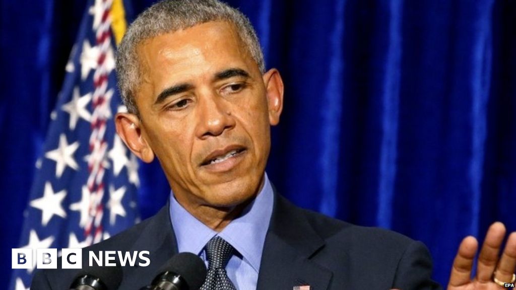 President Obama: 'Trump's ideas are wacky and uninformed' - BBC News