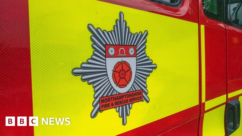 Large Corby fire breaks out at metal recycling plant