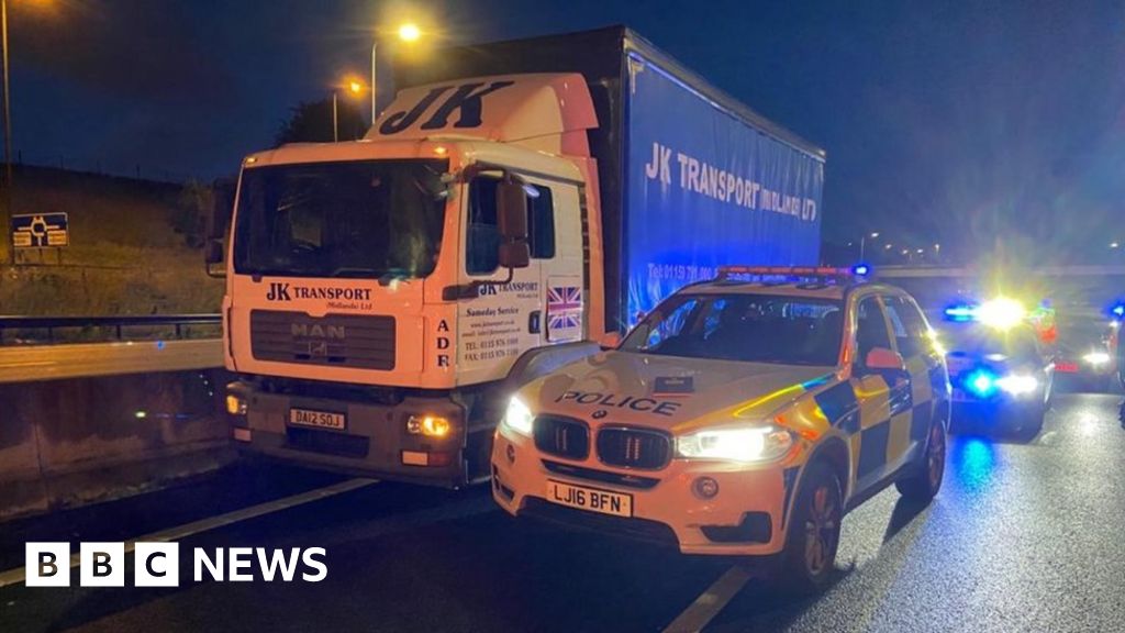 Lorry carrying vodka 'stolen at knifepoint' in Carnforth