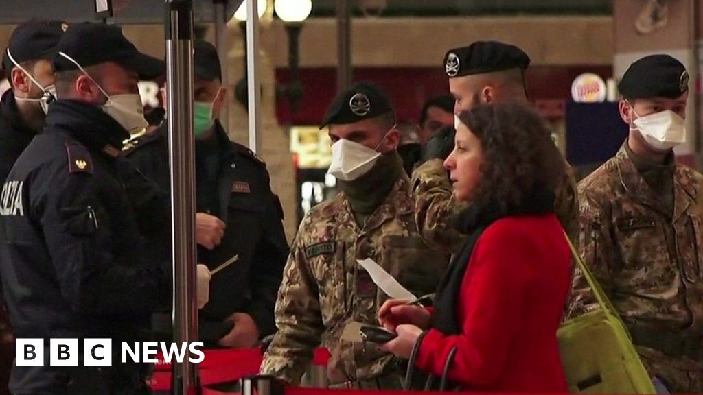 Coronavirus: Life under Italy's lockdown - BBC News