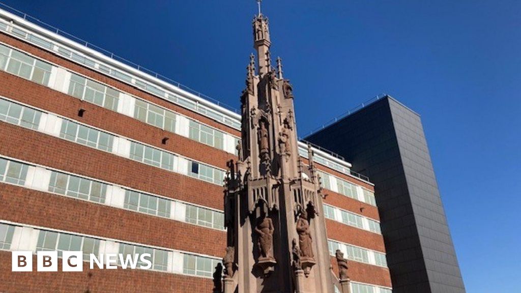 Coventry Cross landmark nearing completion - BBC News