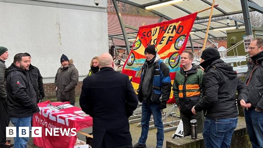 Rail strikes disrupting passengers in East of England - BBC News