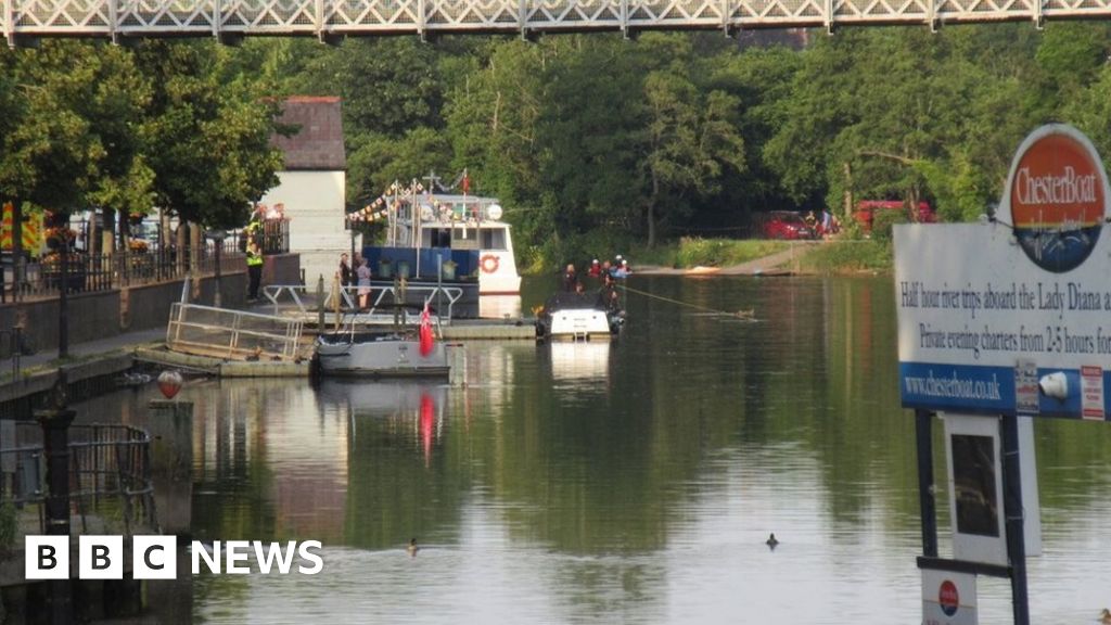 River Dee search: Boy missing after going swimming - BBC News