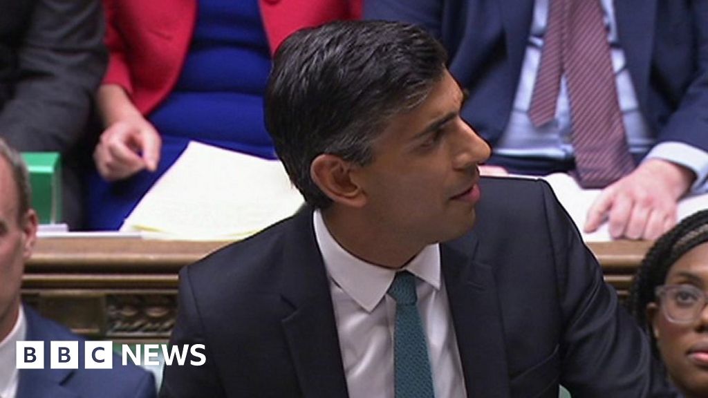 Keir Starmer's first PMQs question to PM Rishi Sunak - BBC News