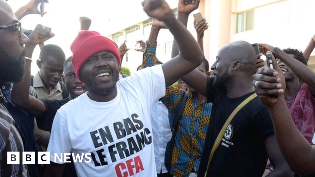 African protests over the CFA 'colonial currency'