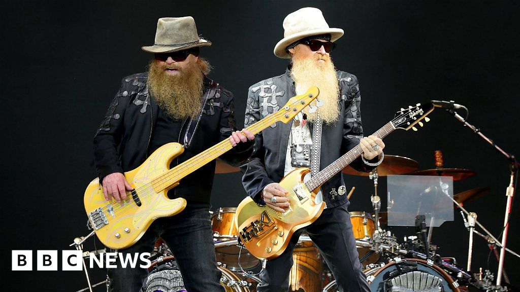 ZZ Top on Glastonbury and beard etiquette - BBC News