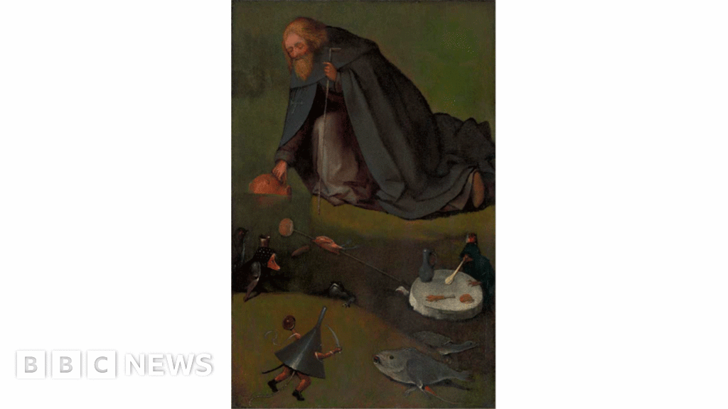 'Lost' Bosch painting found in US museum - BBC News