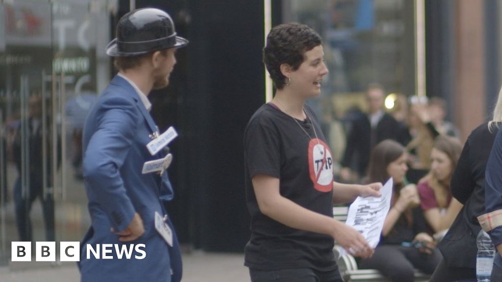Meet the TTIP campaigners - BBC News