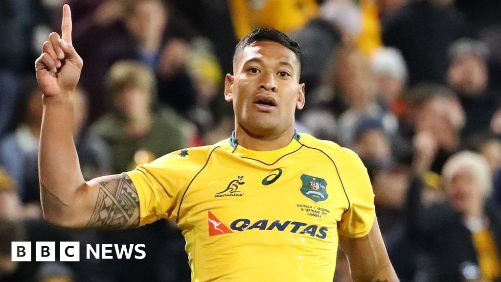 Israel Folau: Rugby player criticised for anti-gay post - BBC News