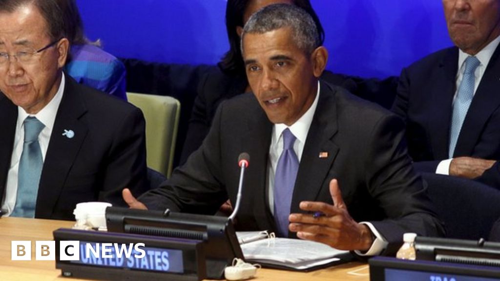 Obama: US is helping others in fight against terrorism - BBC News