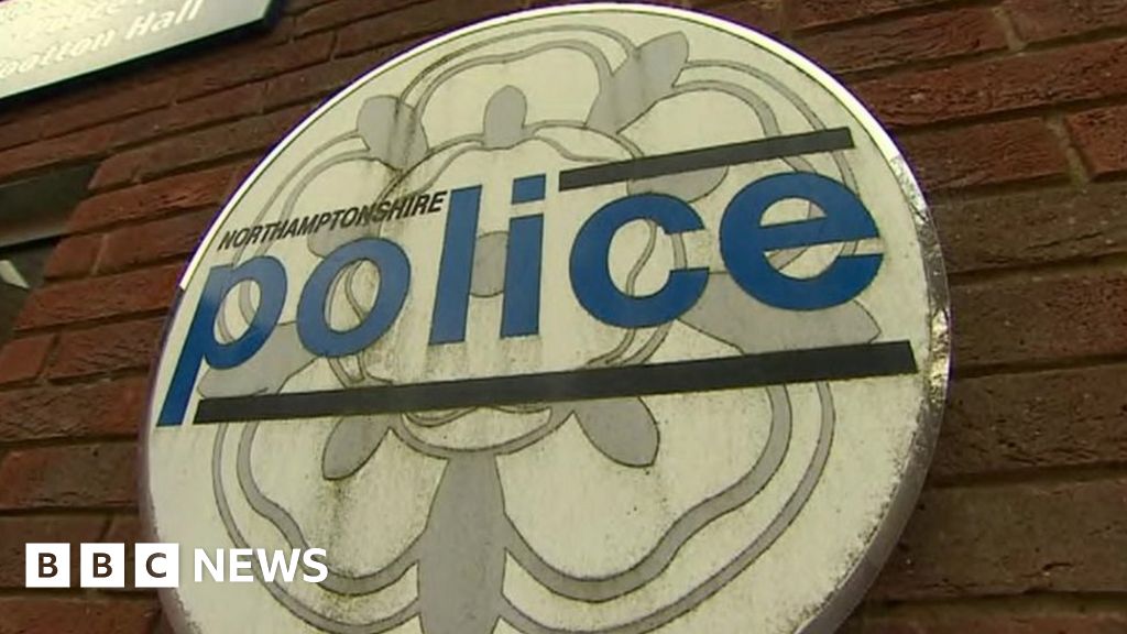 Man drives car into police officer in Kettering - BBC News