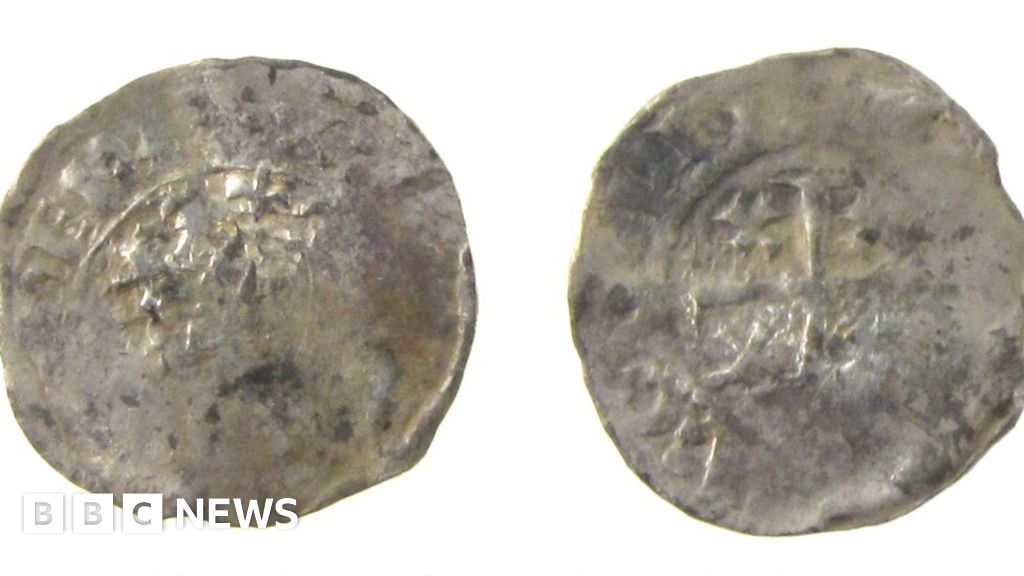 Rare silver coins found in Derbyshire declared treasure - BBC News