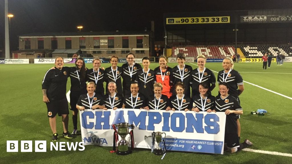 Women's football edging out in east Belfast - BBC News