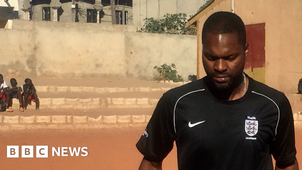 Setting Senegal's young footballers an educational example - BBC News