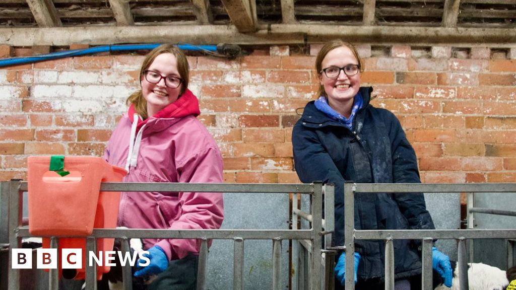 The identical twins with autism forging a career in farming