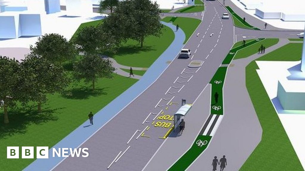 New cycle path for Morpeth to 'improve safety' - BBC News