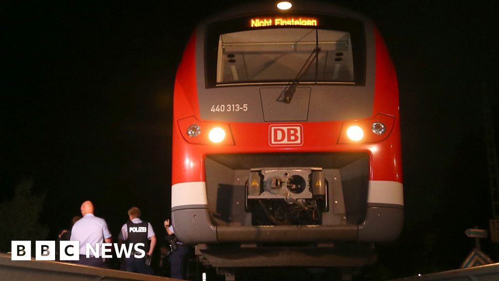 Axe attack on German train - BBC News