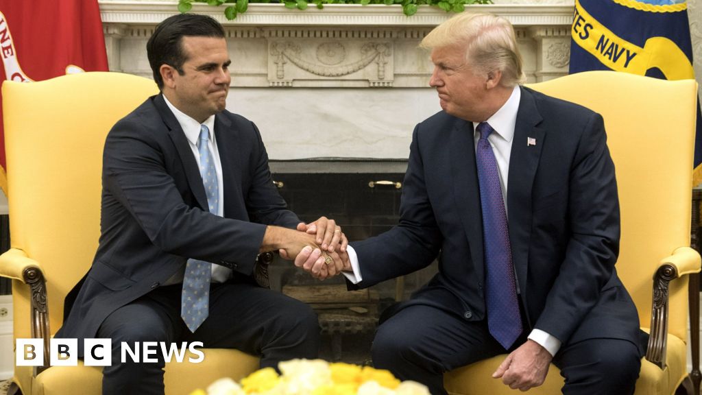 Trump gives Puerto Rico relief effort top marks