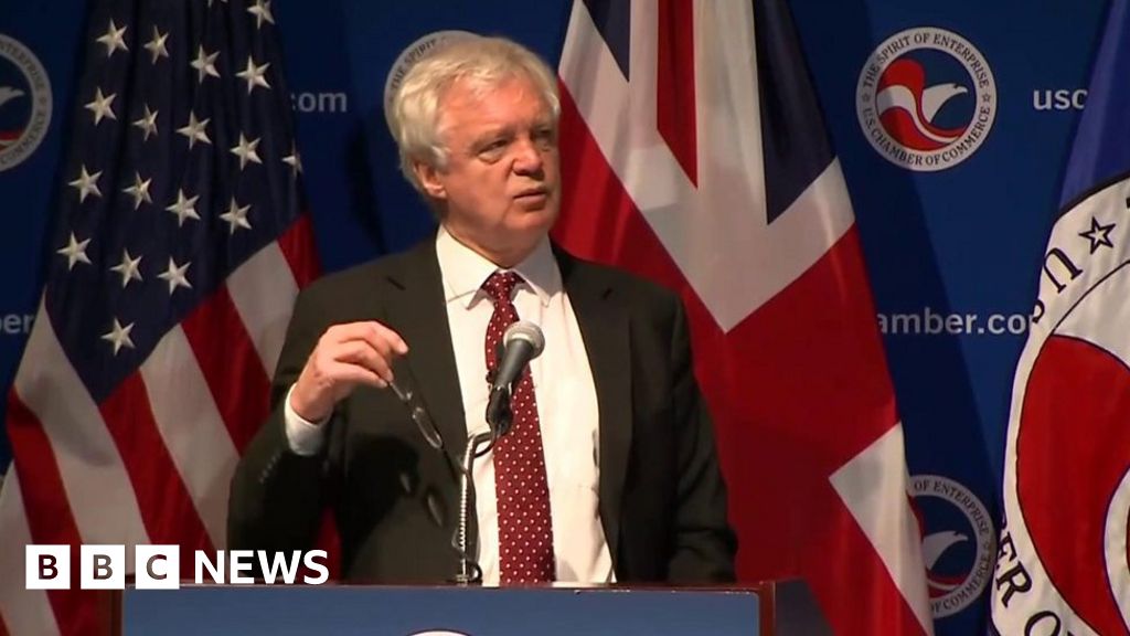 David Davis: Talks over Brexit 'divorce bill' getting tense