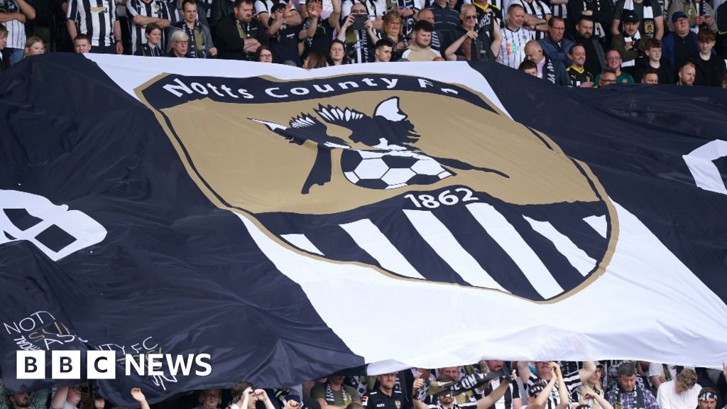 Notts County: Football fan who invaded pitch to win bet is banned - BBC ...