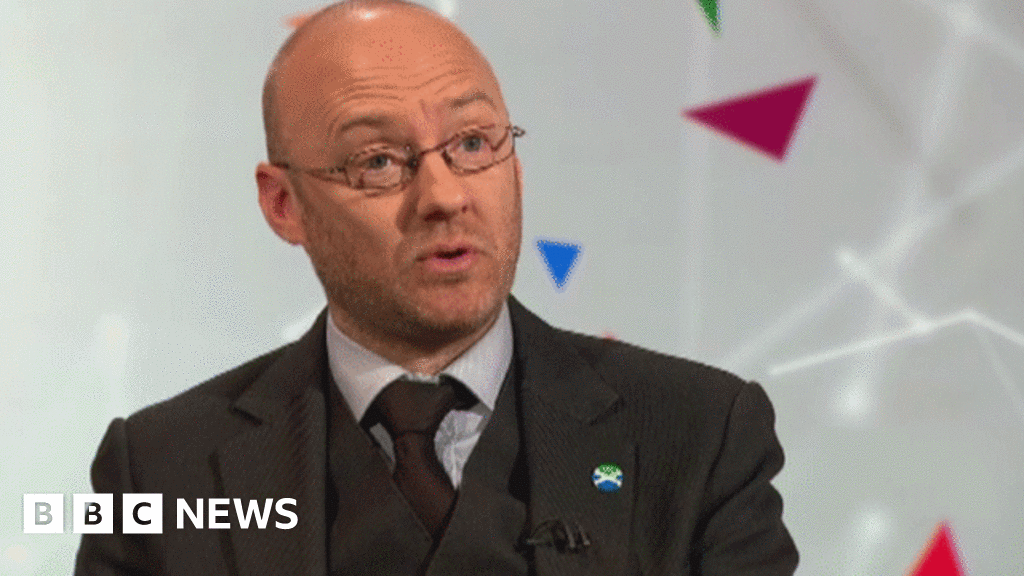 Scottish Greens' leader Patrick Harvie says his party's tax plan is ...
