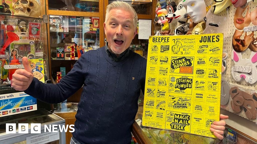 Hull: Is 'England's oldest joke shop' having last laugh in tough times?