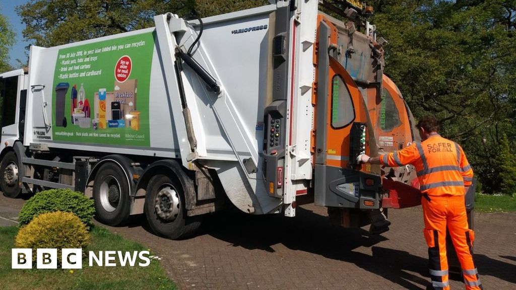 Refuse workers in Wiltshire and north Somerset in strike action - BBC News