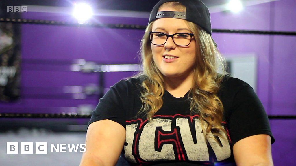 The Scottish female wrestler who is breaking the mould - BBC News