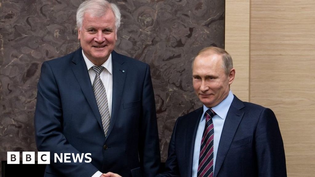 German leader Seehofer's Putin visit stokes outcry in Berlin - BBC News
