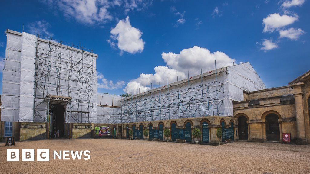 The Orangery at Blenheim Palace reopens after £2m restoration - BBC News
