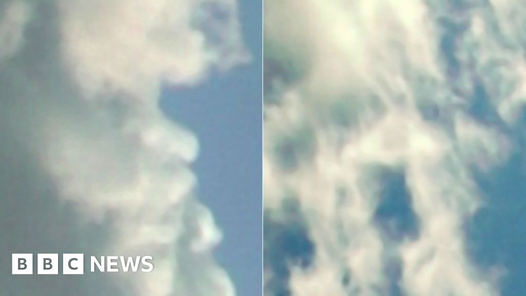 Artists' computer software finds 'cloud faces' - BBC News