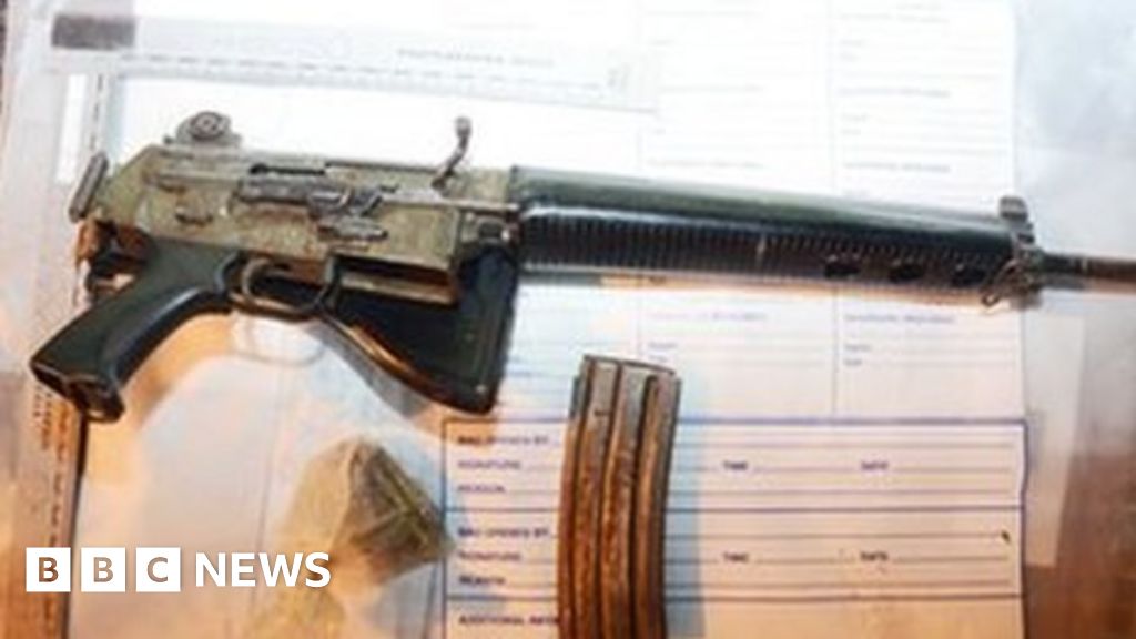 Strabane: PSNI find 'military-grade rifle' during dissident republican ...