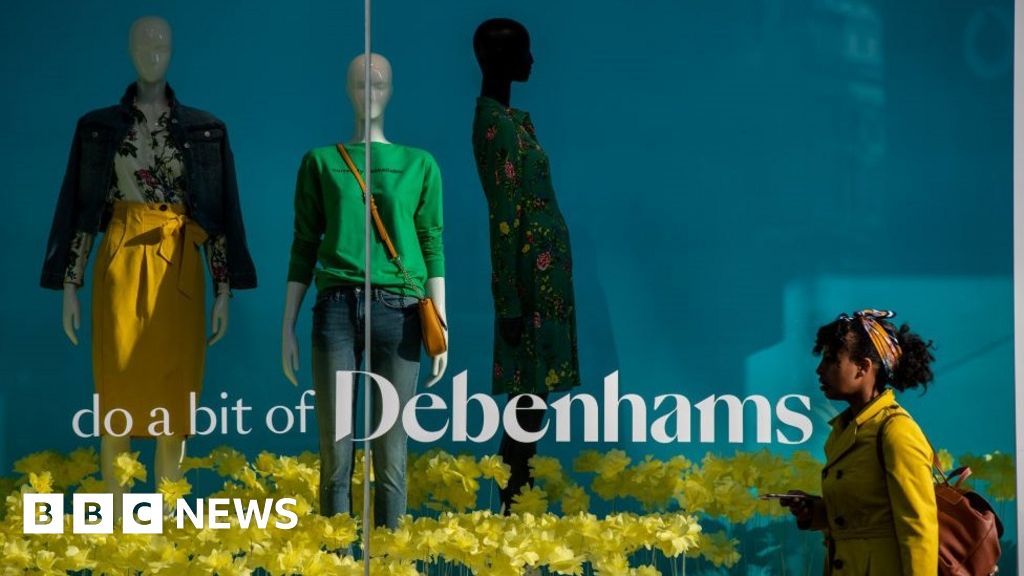 Debenhams names 22 stores to close - BBC News